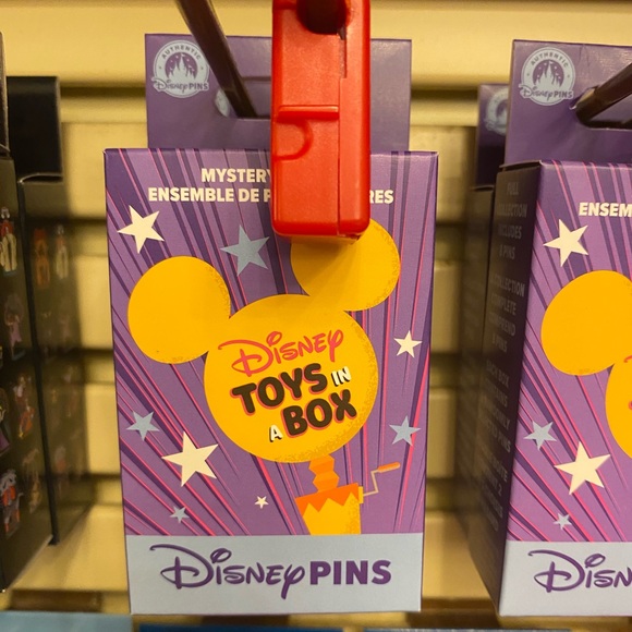 Disney | Accessories | Disney Parks Toys In A Box Mystery 2 Pin Set ...